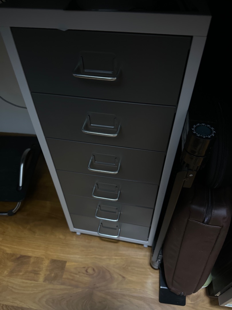 IKEA HELMER drawer unit on castors 28x69, Furniture & Home Living ...