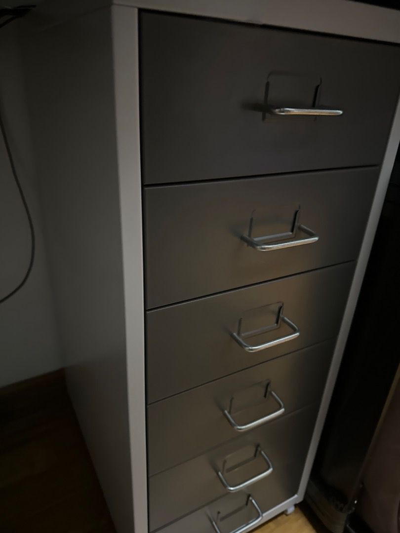 IKEA HELMER drawer unit on castors 28x69, Furniture & Home Living ...