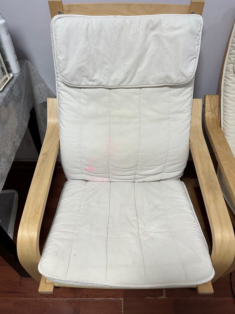 IKEA Poang chair, Furniture & Home Living, Furniture, Chairs on Carousell