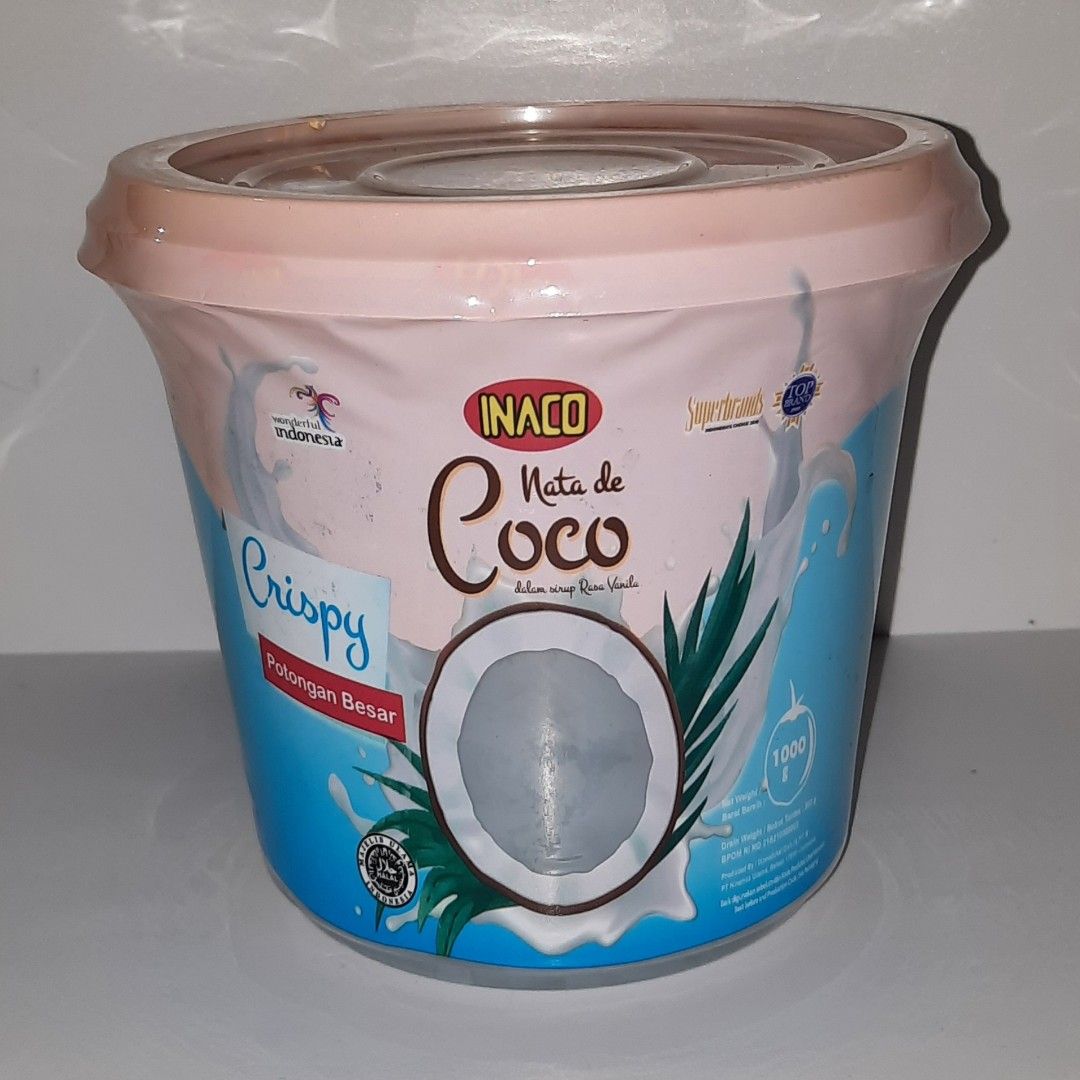 Inaco Nata de Coco 1000 gram, Makanan & Minuman, Minuman Tidak ...