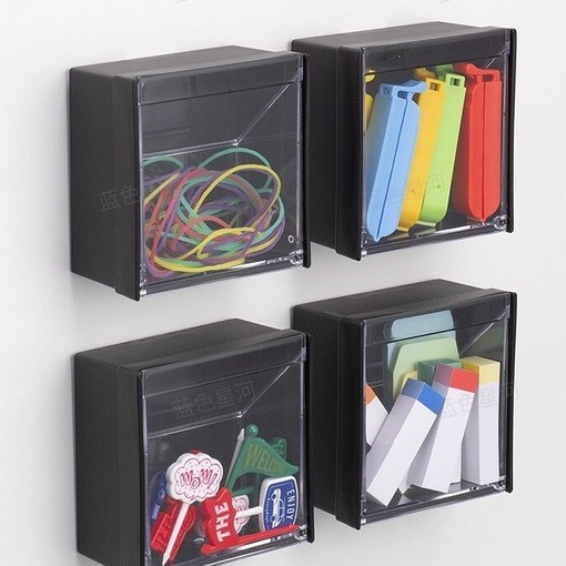 Inomata magnetic refrigerator storage box kitchen small object storage ...