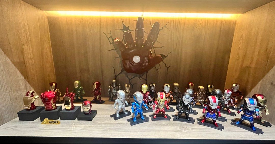Iron Man Collectibles - Full collection (50 pieces) with Limited ...