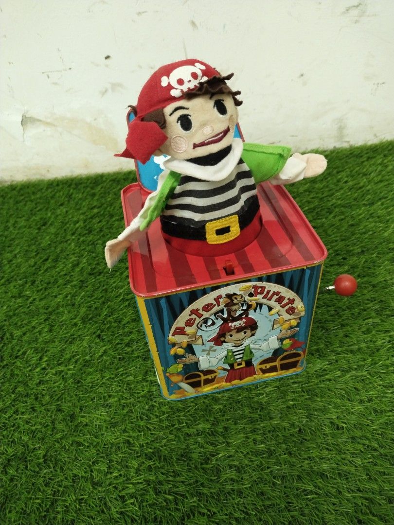 Jack in the box its peter pirate retro nostalgia toys, Hobbies & Toys ...