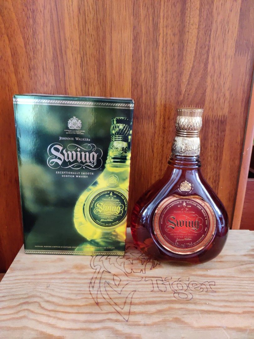 JOHNNIE WALKER SWING 750ML, Food & Drinks, Alcoholic Beverages on Carousell