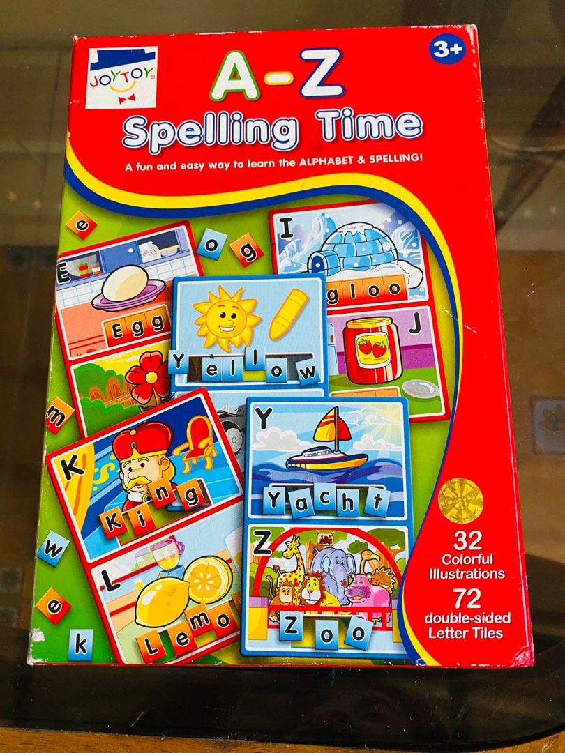 Joy Toy A-Z Spelling time, Hobbies & Toys, Toys & Games on Carousell