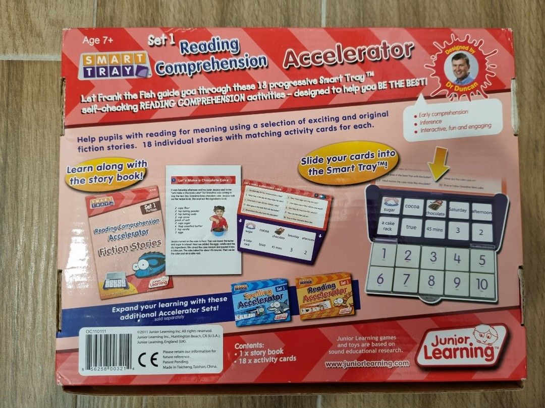 Junior Learning Kids Children Reading Comprehension and Reading ...