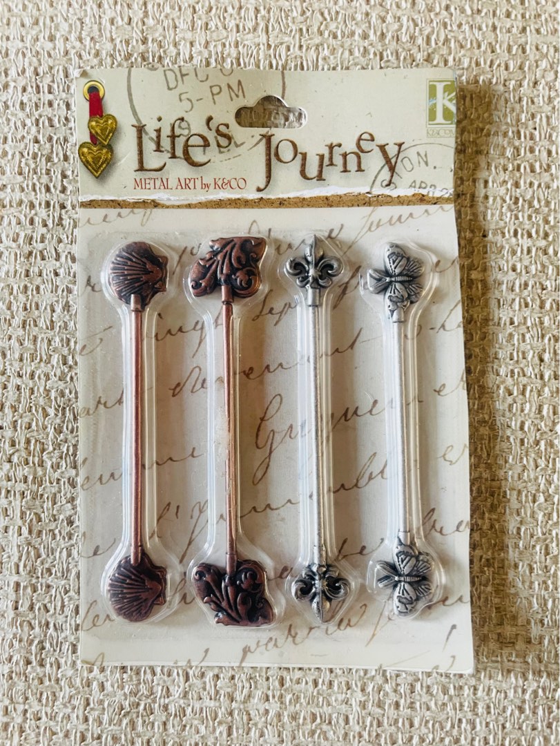 K& Lifes Journey Metal Craft Mini Curtain Rod, Hobbies & Toys ...