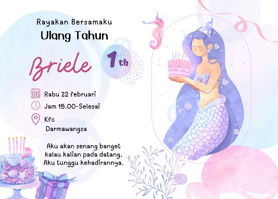 Kartu undangan ulang tahun, Barang Yang Dicari di Carousell