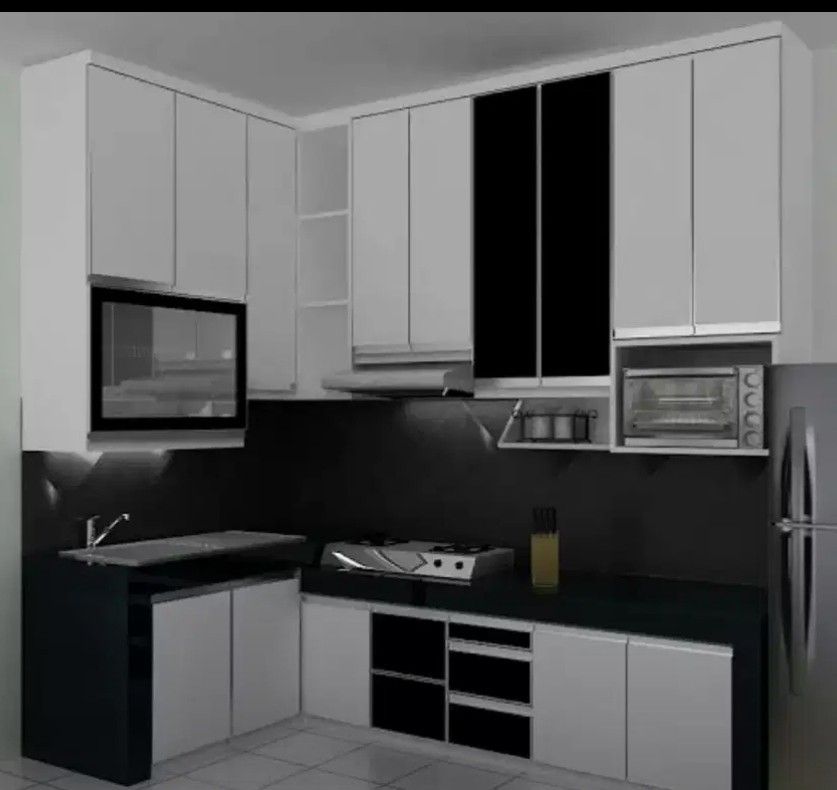 Kitchen set Minimalis custom, Kitchen & Appliances di Carousell