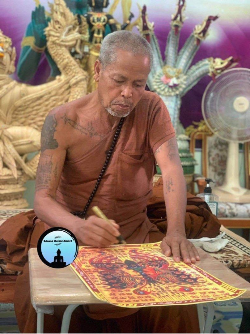 kruba krissana butterfly pak yant, Hobbies & Toys, Religious Items on ...