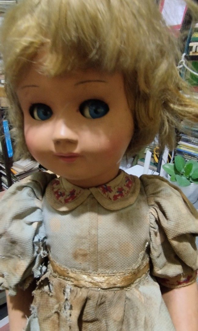 Rare hard to find Vintage 1930's Laila 45 doll flirty eyes 20" inches ...