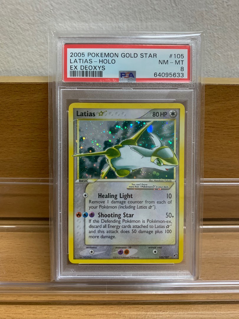 Latias gold star (ex deoxys) pokemon tcg, Hobbies & Toys, Toys & Games ...