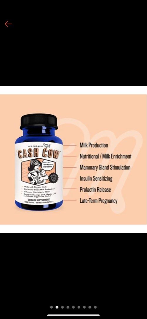Legendiary - Cash Cow 180 caps, Health & Nutrition, Health Supplements ...