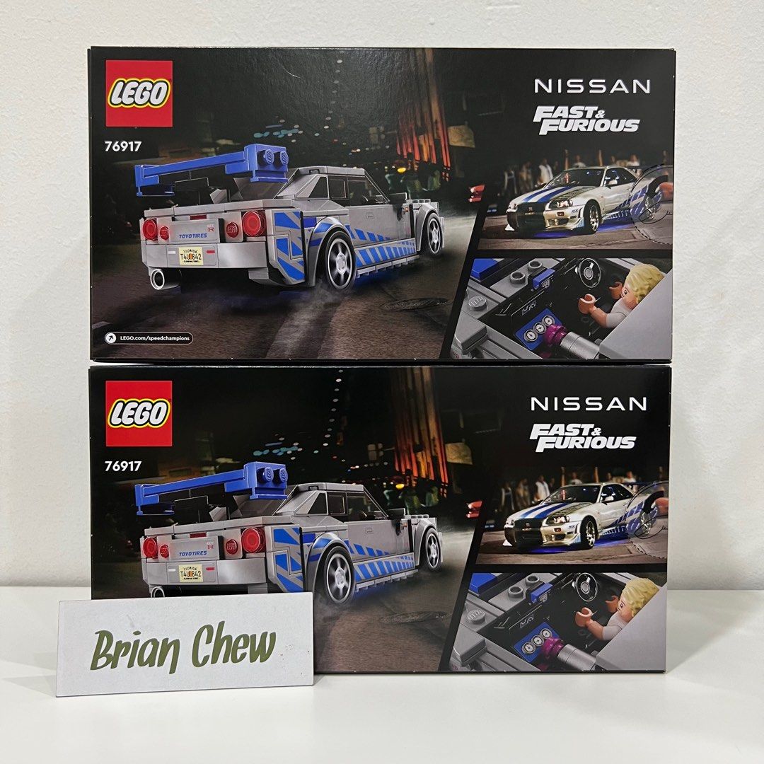 Lego 76917 2 Fast 2 Furious Nissan Skyline GT-R(R34), Hobbies & Toys, Toys & Games on Carousell