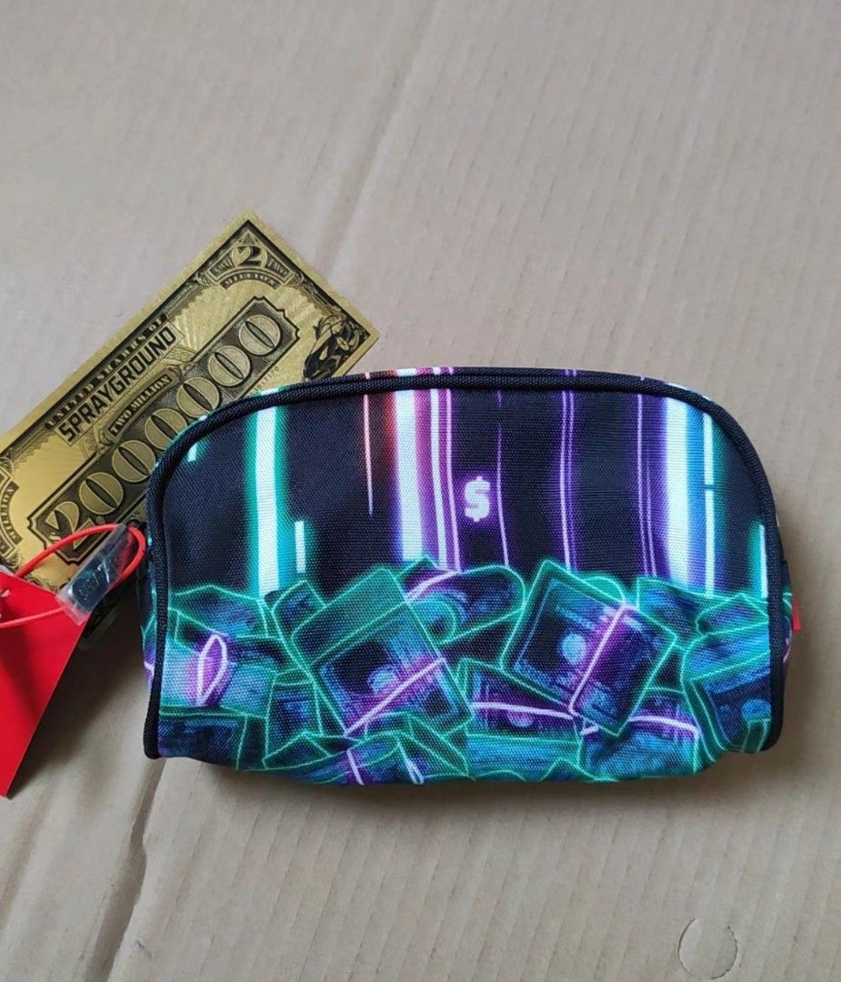 Limited Edition Sprayground pouch | pencil case | wallet bag, Women's ...