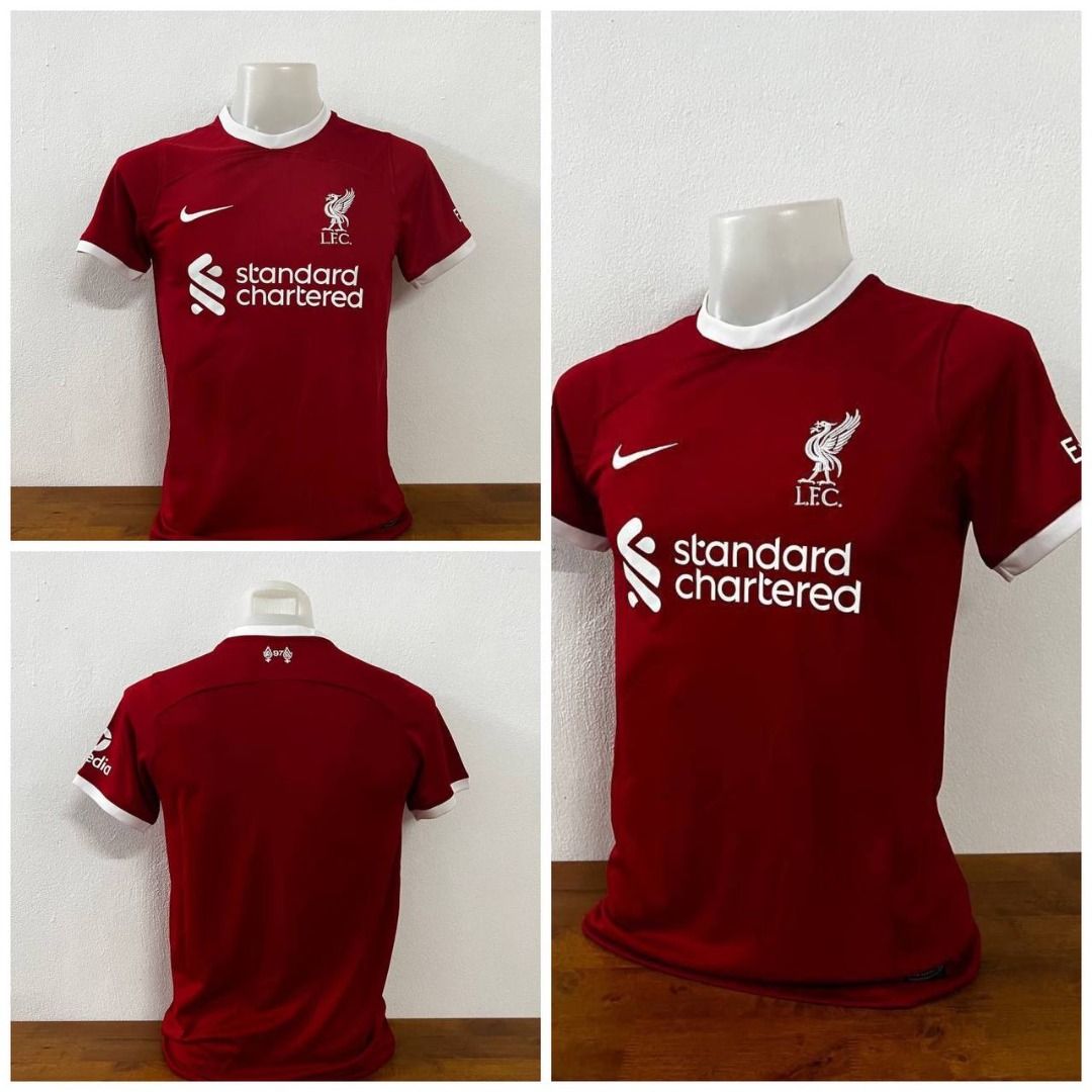 LIVERPOOL 23/24 HOME (LEAKED VERSION) PLAYER ISSUE, Men's Fashion ...