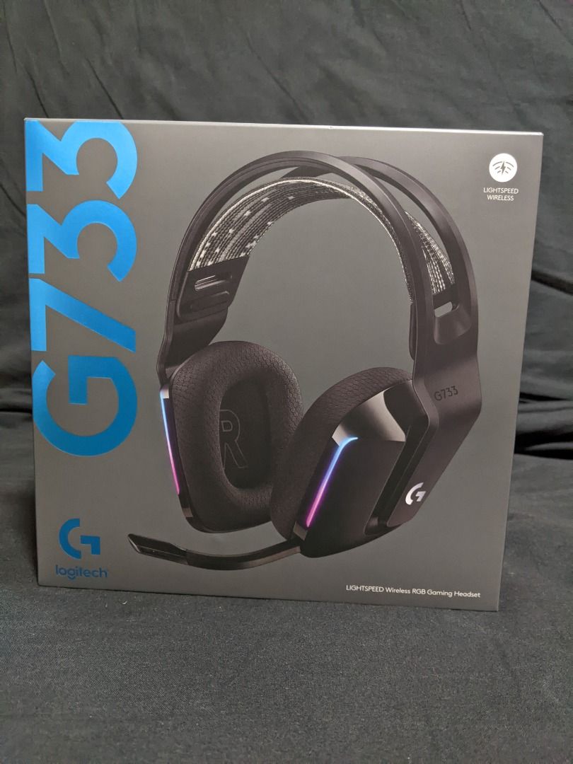 Logitech G733 LIGHTSPEED Wireless RGB Gaming Headset, Audio, Headphones ...