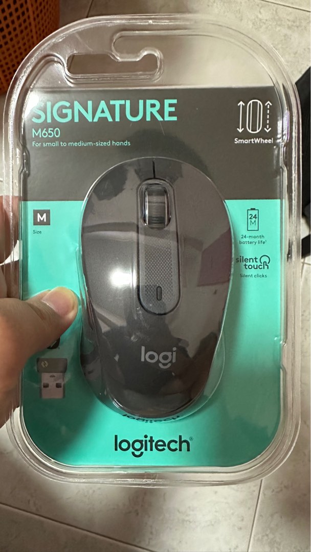Logitech Signature M Wireless Mouse Computers Tech Parts Accessories Mouse Mousepads