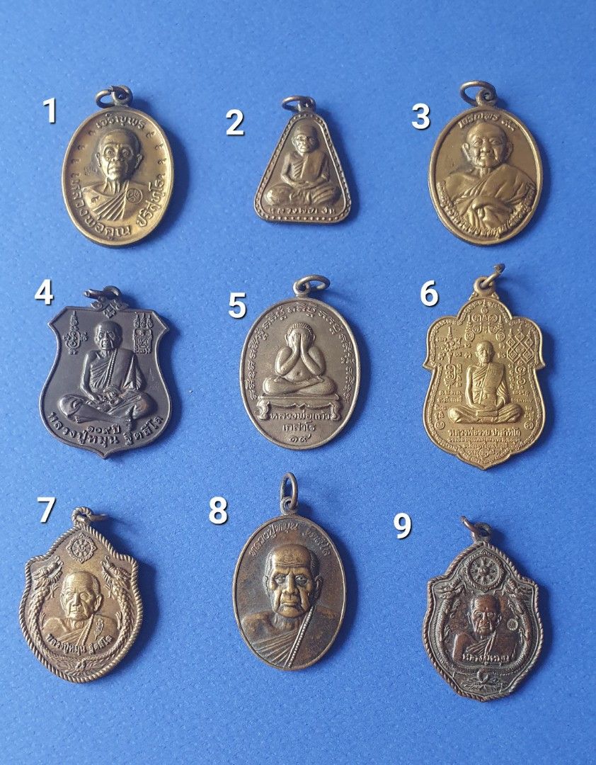 LP Koon- LP Ngern- LP Hong - LP Moon- Pidta- LP Ruay- 7,8,9 LP Moon ...