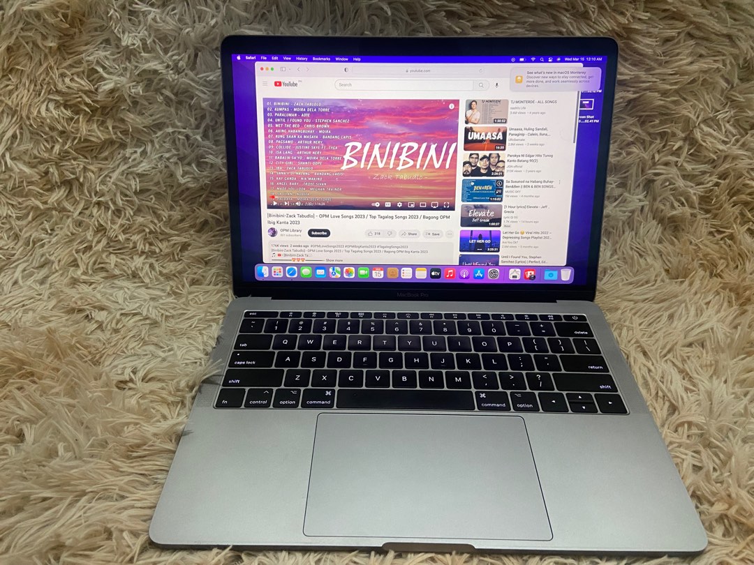MacBook pro 13.3inch 2016 2Ghz intel core i5 8gb ram 256gb ssd ...