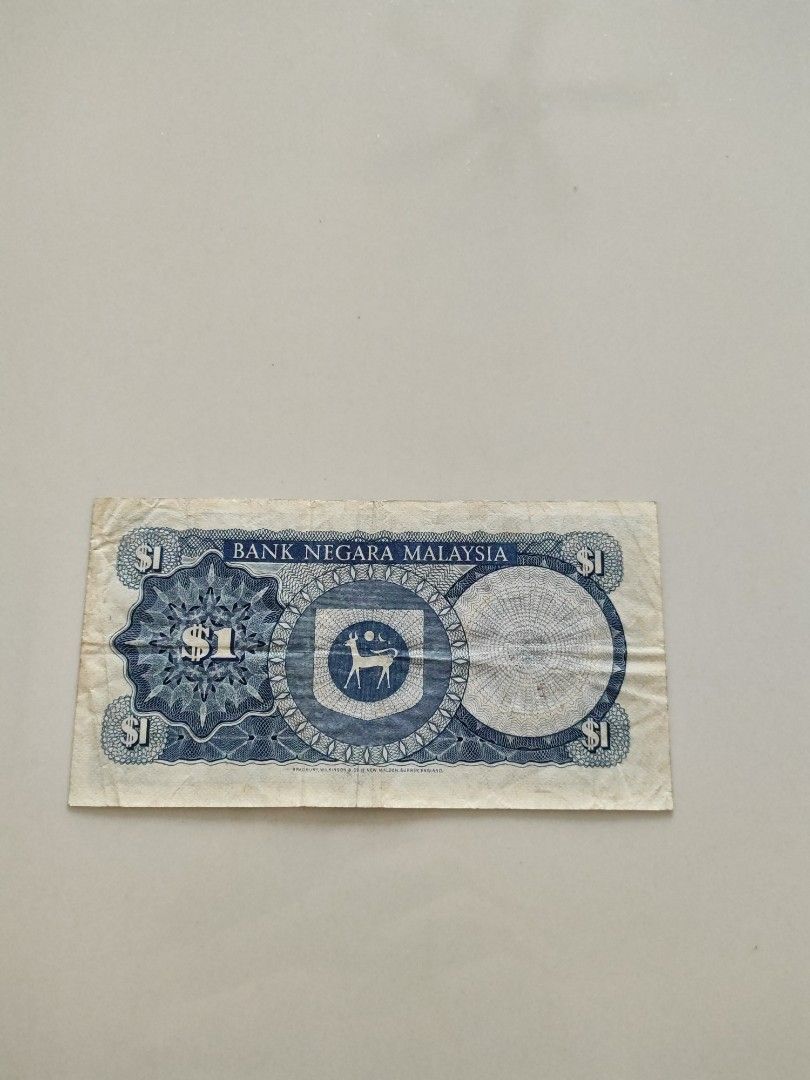 Malaysia RM Note RM1 Old Note, Hobbies & Toys, Collectibles ...