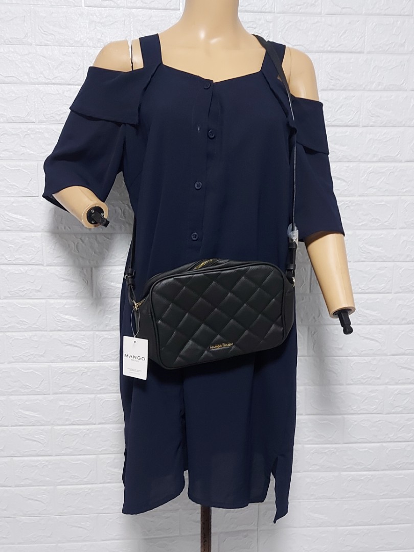 Mango Quilted Sling Bag on Carousell