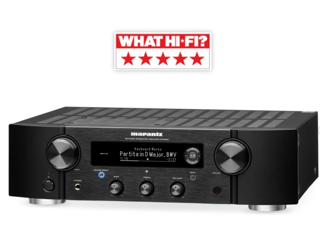 MARANTZ PM7000N INTEGRATED STEREO AMPLIFIER WITH HEOS BUILT-IN, Audio, Soundbars, Speakers ...
