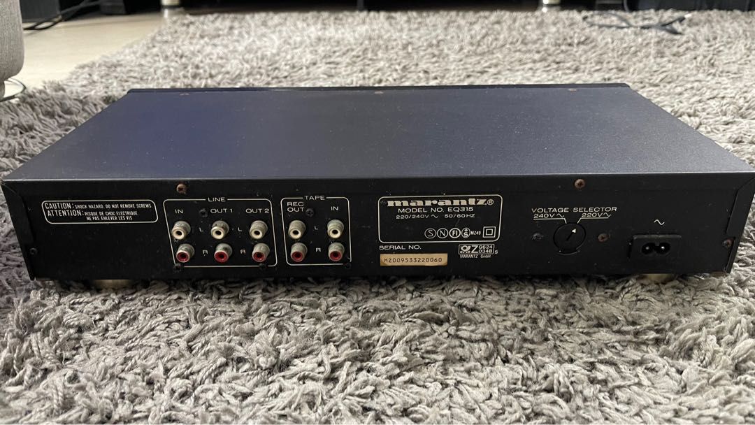 Marantz Stereo Graphic Equalizer EQ315, Audio, Soundbars, Speakers ...