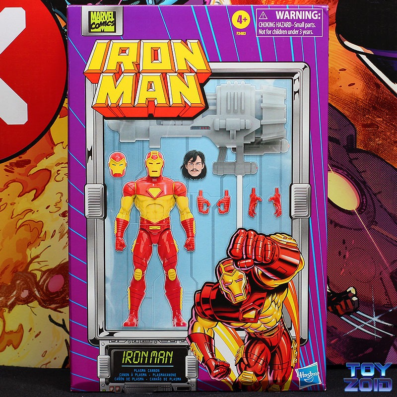 Marvel Legends Retro Iron Man Plasma Proton Cannon Canon, Hobbies ...