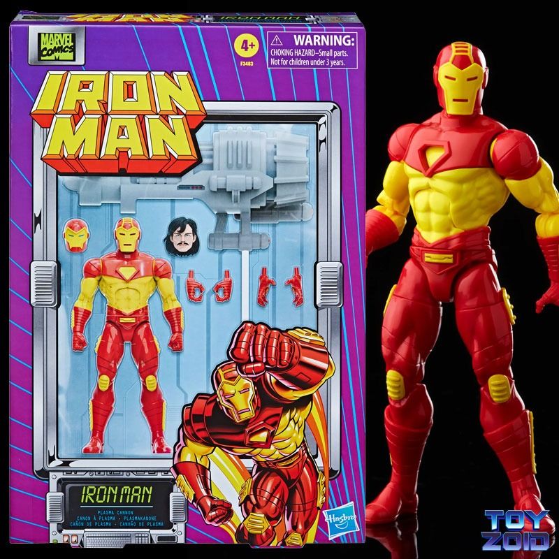 Marvel Legends Retro Iron Man Plasma Proton Cannon Canon, Hobbies ...