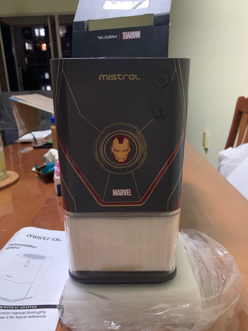 Marvel x Mistral 1.2L Tabletop Dehumidifier MDH012MV, TV & Home ...