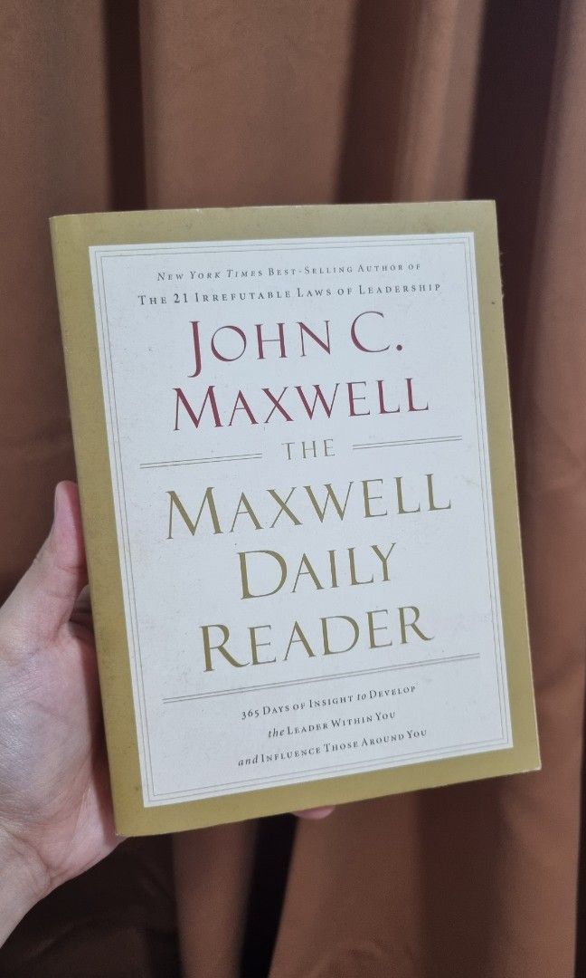Maxwell Daily Reader, Hobbies & Toys, Books & Magazines, Fiction & Non ...