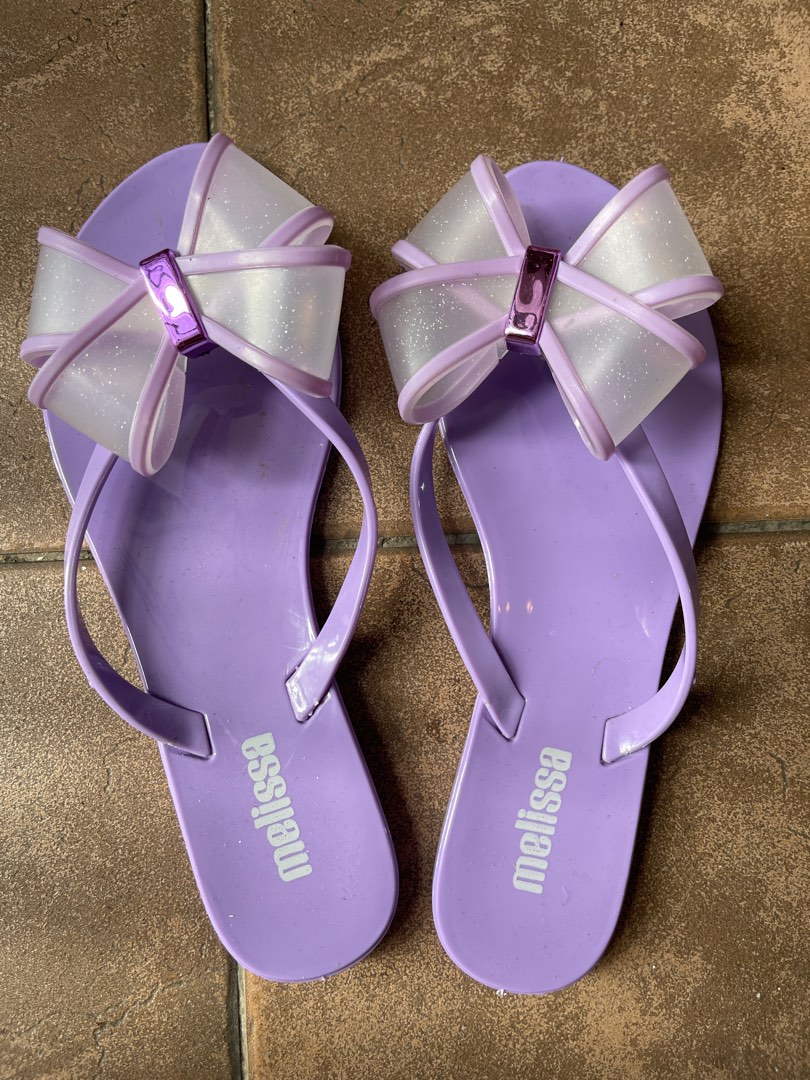 Melissa slippers, Women's Fashion, Footwear, Flipflops and Slides on ...