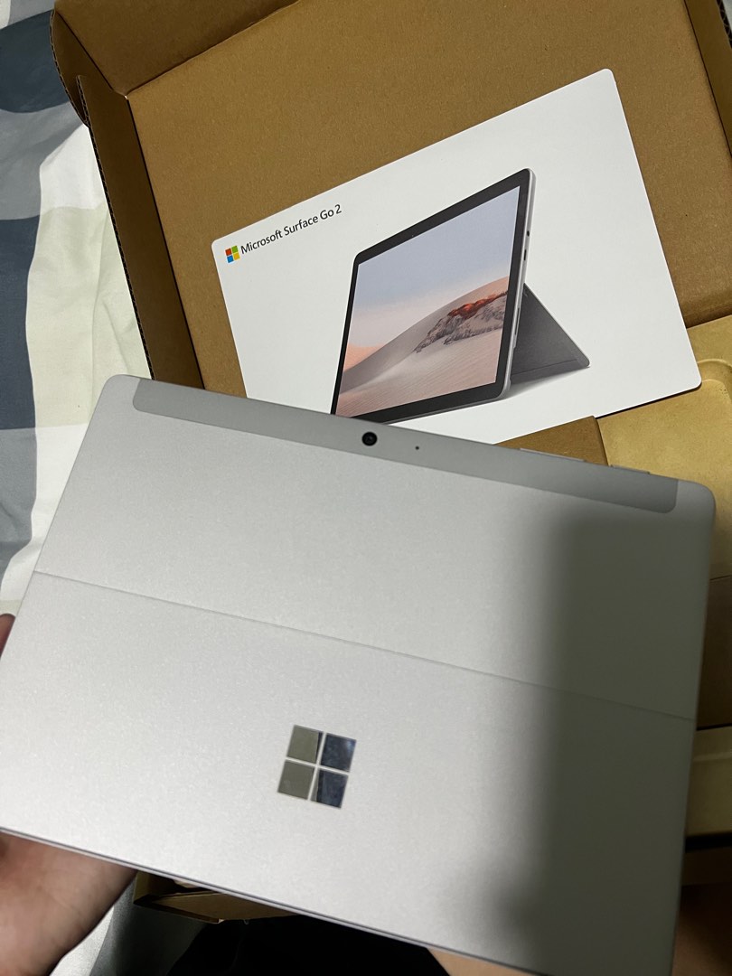 Microsoft Surface Go 2 platinum color, 64gb, 4gb ram, Computers & Tech ...