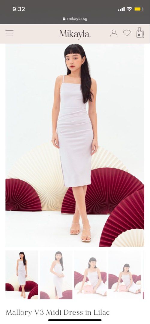 Mikayla Mallory v3 Lilac, Women's Fashion, Dresses & Sets, Dresses on ...