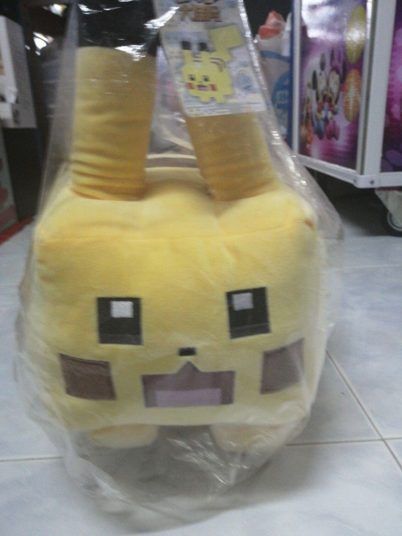 Minecraft pikachu pokemon plush toys, Hobbies & Toys, Toys & Games on ...