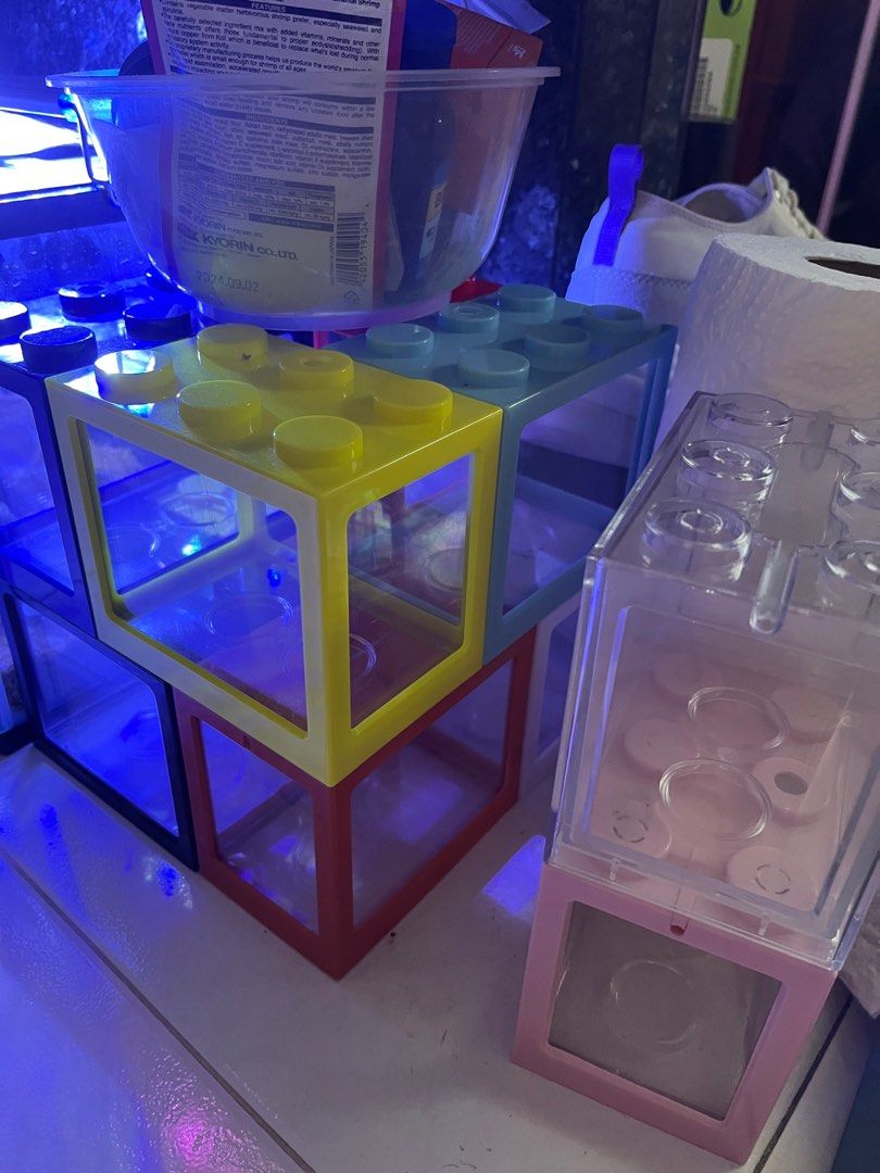 Mini lego betta fish tank, Pet Supplies, Homes & Other Pet Accessories ...