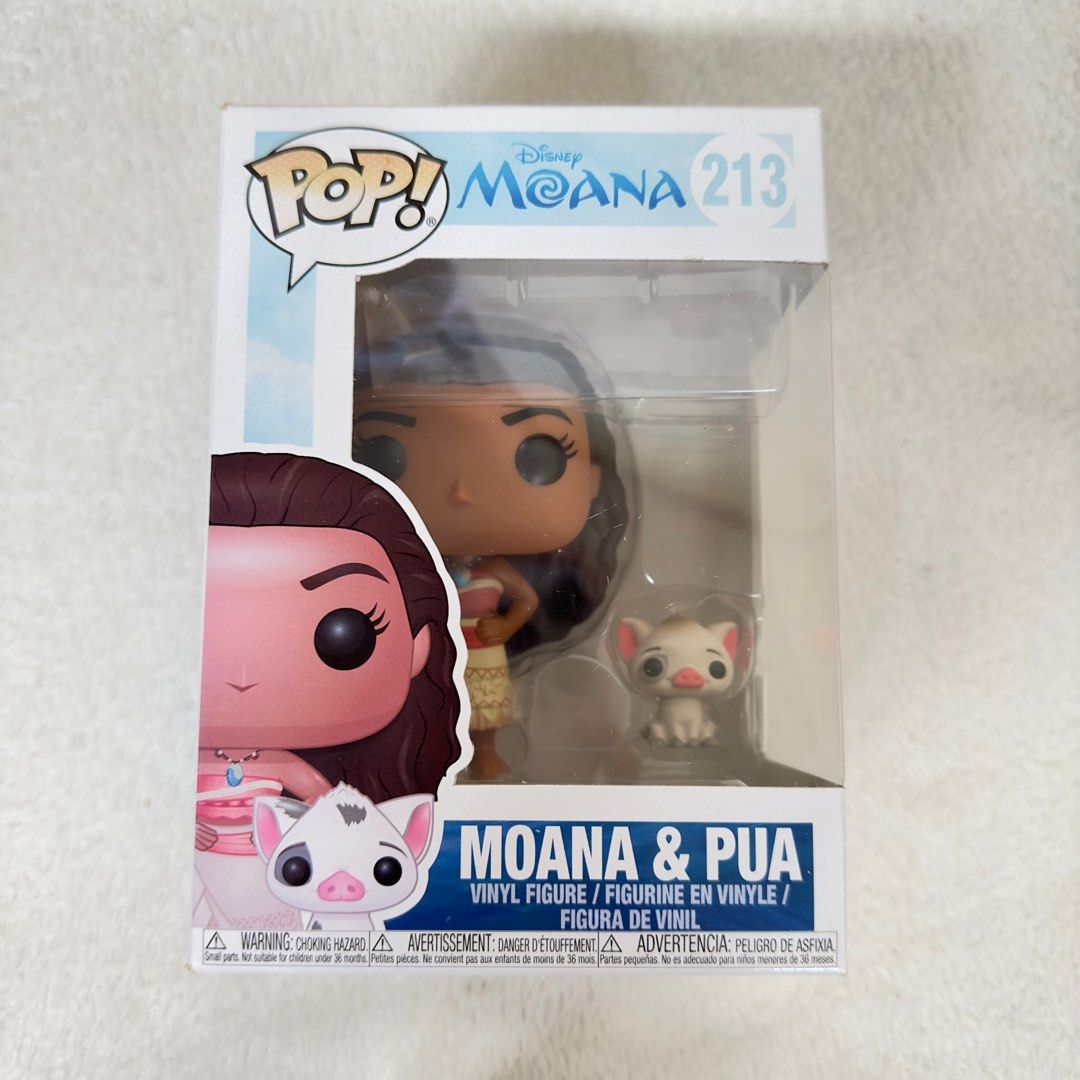 Moana and Pua 213 Disney Moana Funko Pop, Hobbies & Toys, Toys & Games on Carousell