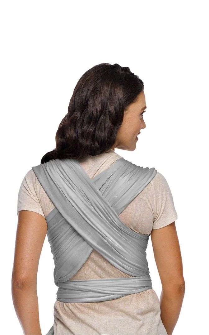 Moby Classic Wrap - Grey colour, Babies & Kids, Going Out, Carriers ...