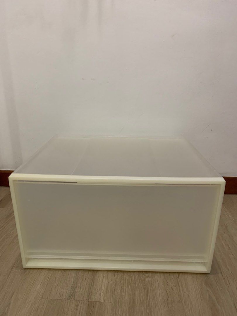 Muji PP storage box, Furniture & Home Living, Home Improvement ...