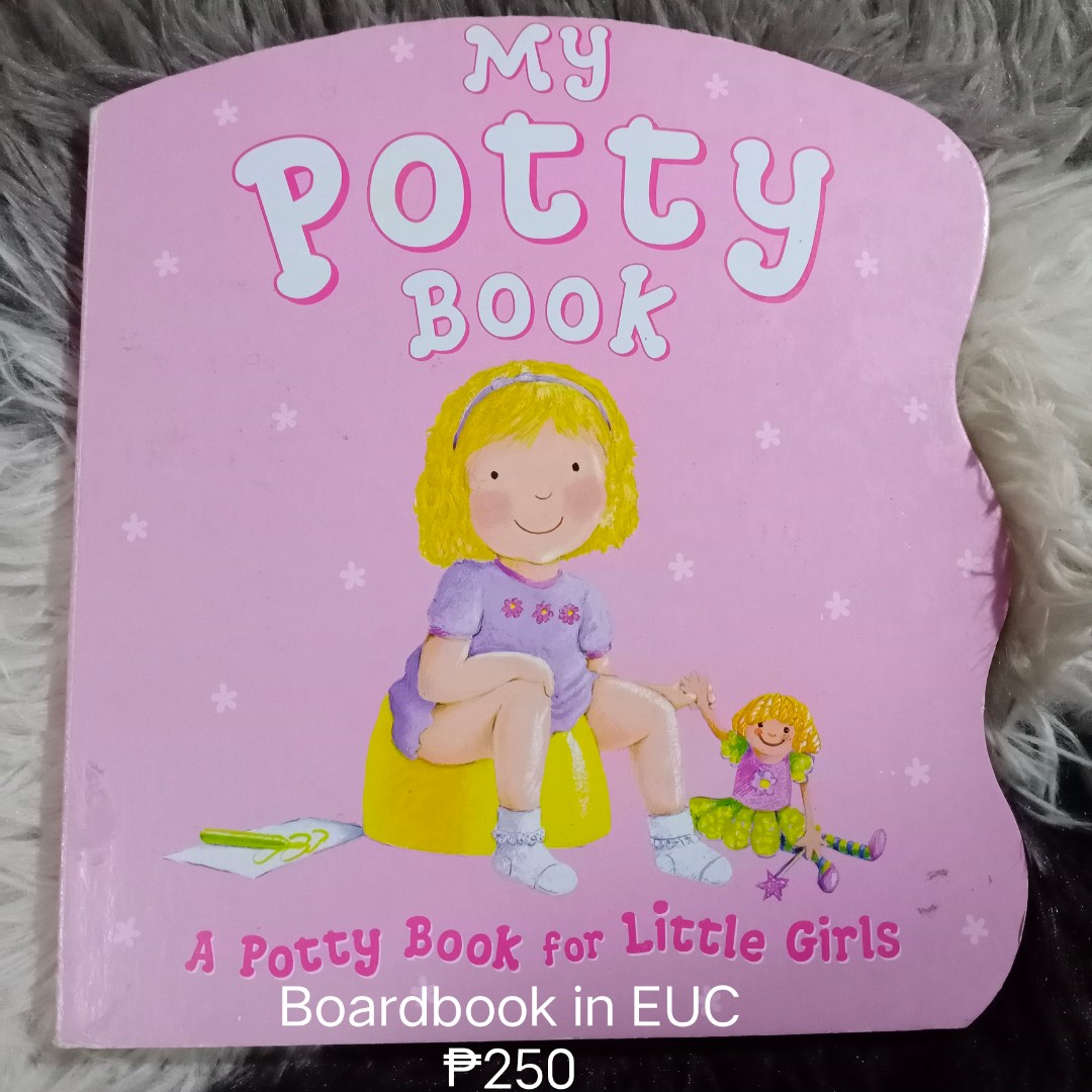 My Potty Book for Little Girls on Carousell