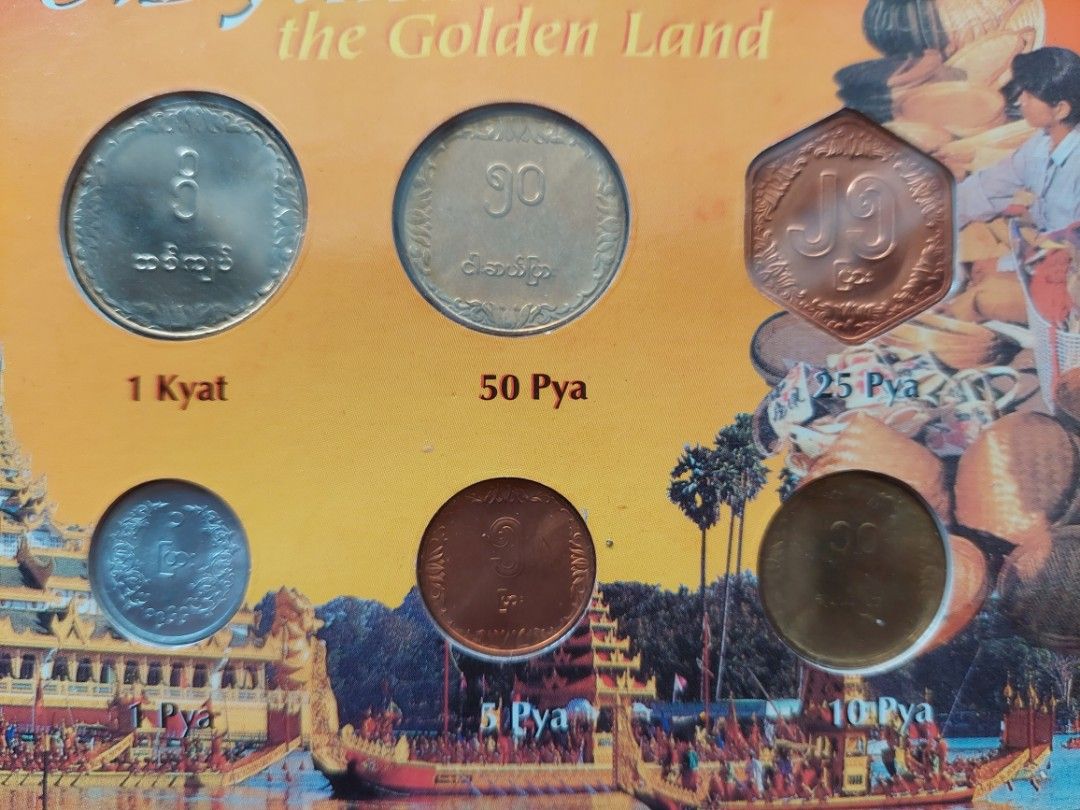 Myanmar Coins Set, Hobbies & Toys, Memorabilia & Collectibles, Currency ...