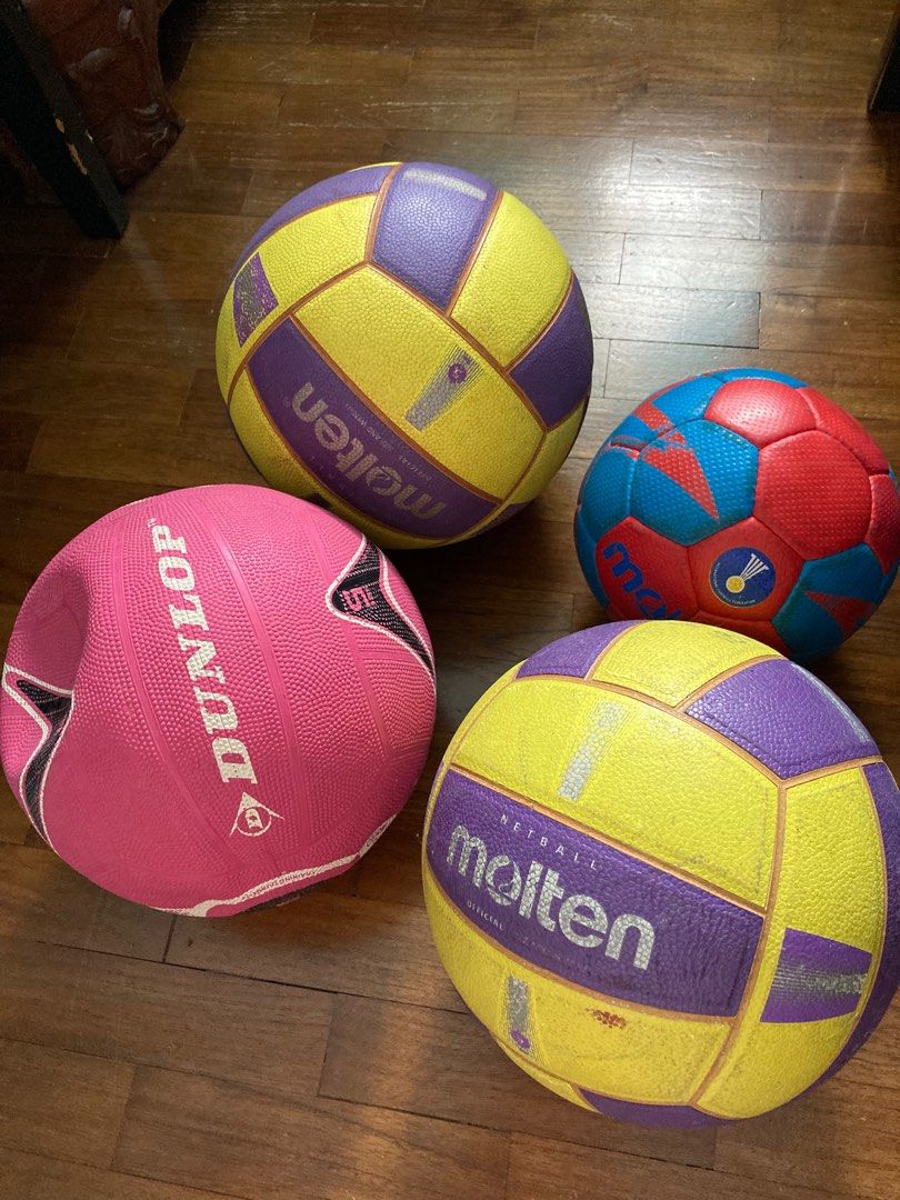 Netballs and Handball, Sports Equipment, Sports & Games, Racket & Ball ...