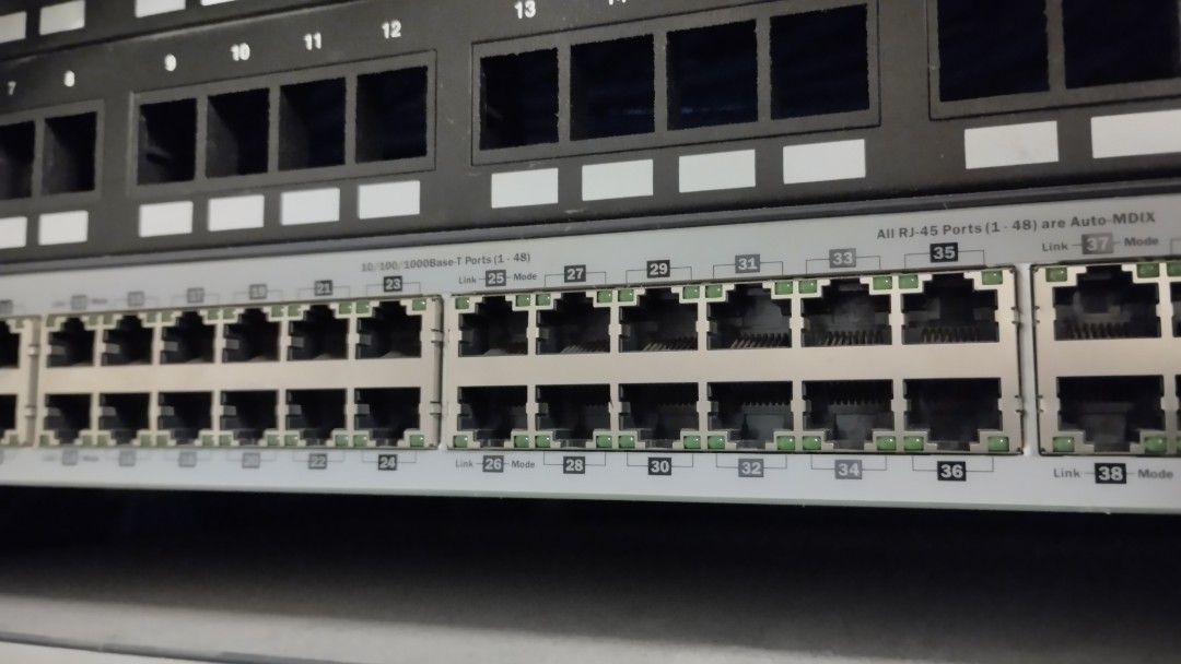 Network Switch Hp 2530 48g Switch Rj45 48 Port J9775a Computers And Tech Parts And Accessories