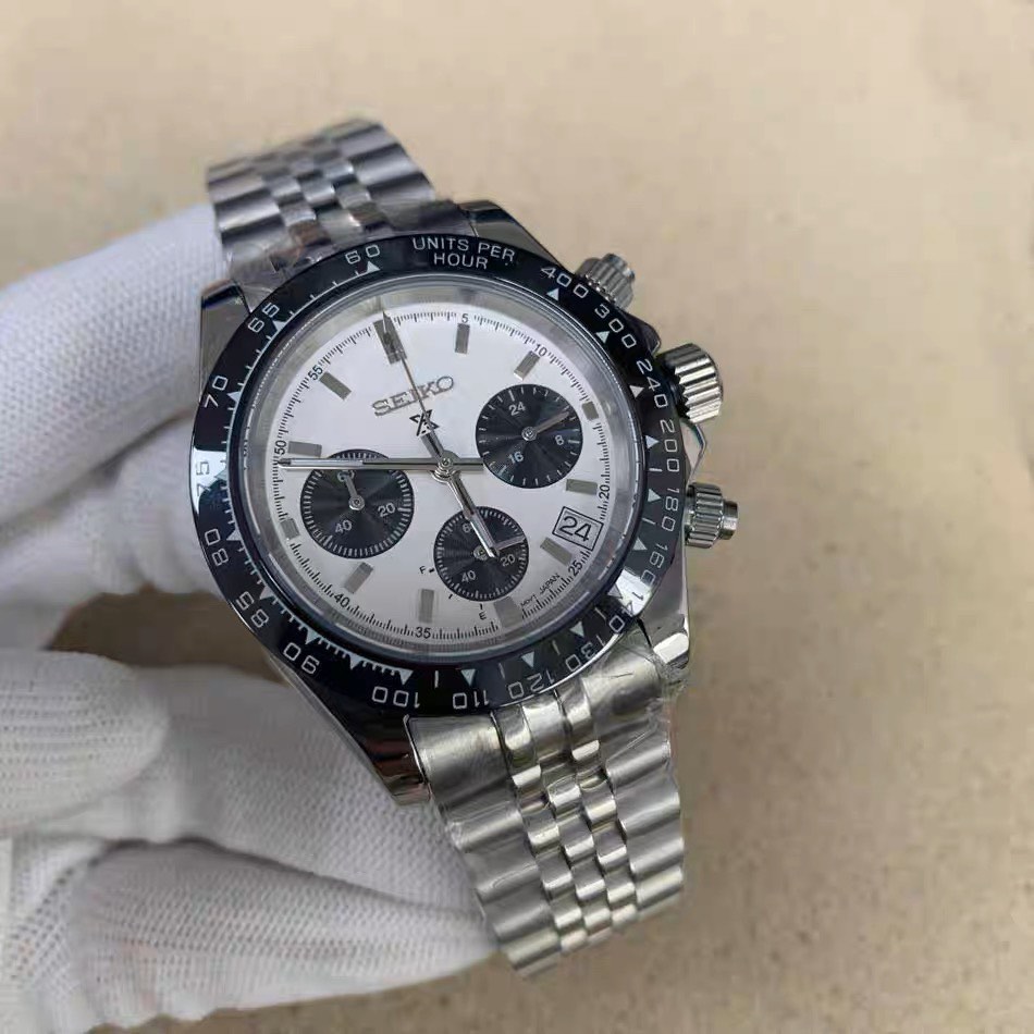 New custom mod MOVEMENT SEIKO VK63 HOMMAGE DAYTONA, Men's Fashion ...