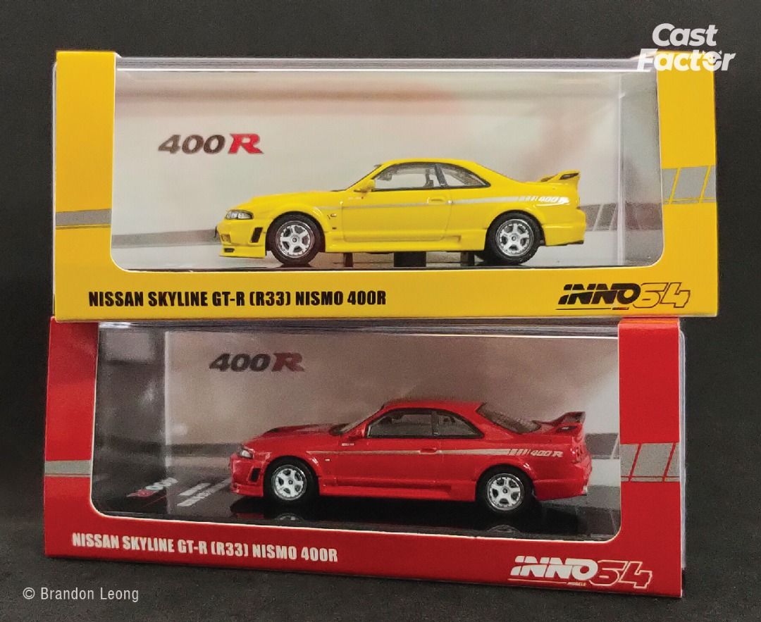 INNO 64 - Nissan Skyline GT-R R33 Nismo 400R Super Clear Red II ...