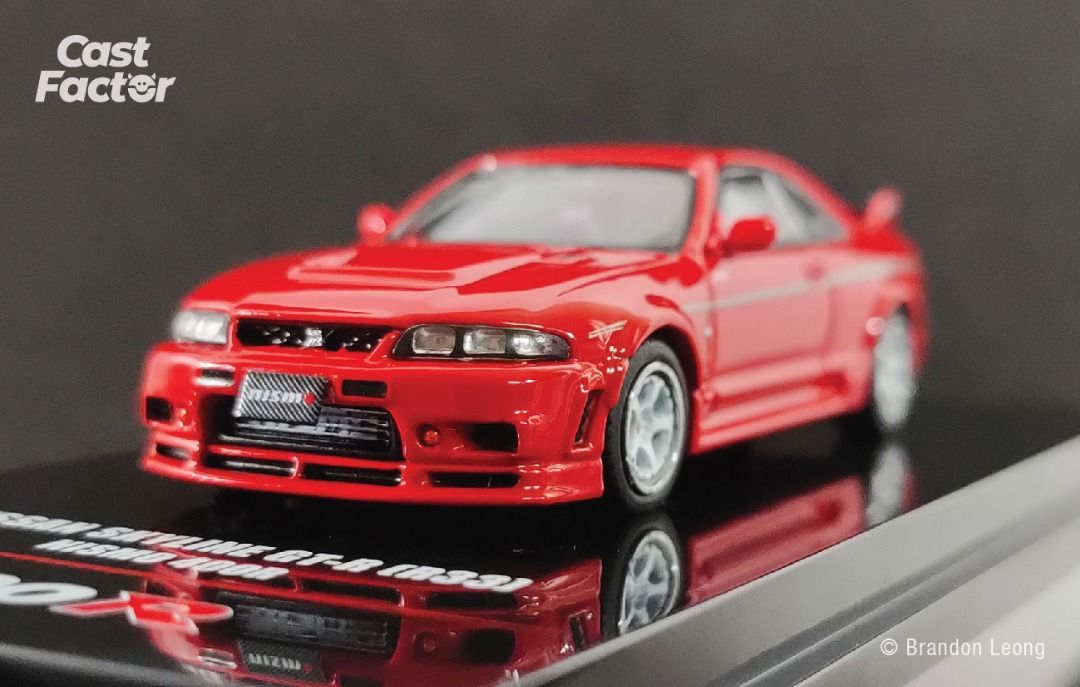 INNO 64 - Nissan Skyline GT-R R33 Nismo 400R Super Clear Red II ...