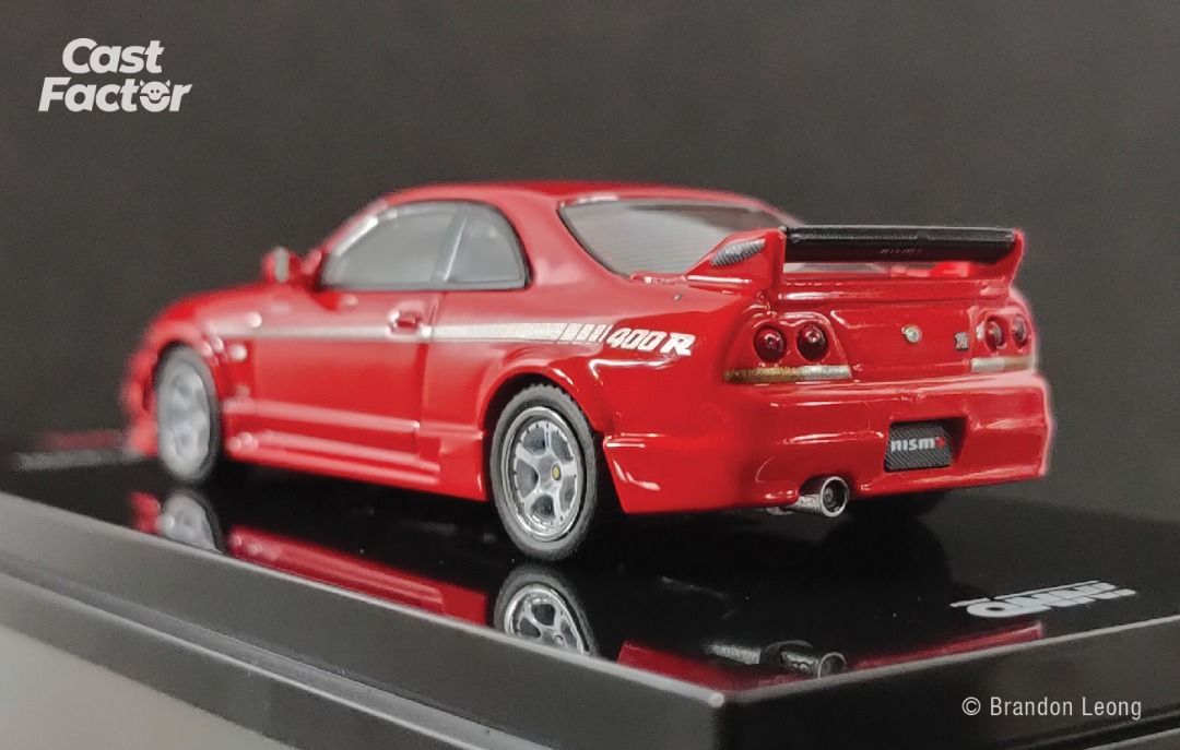 INNO 64 - Nissan Skyline GT-R R33 Nismo 400R Super Clear Red II ...