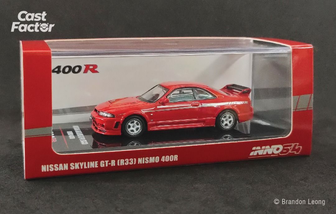 INNO 64 - Nissan Skyline GT-R R33 Nismo 400R Super Clear Red II ...