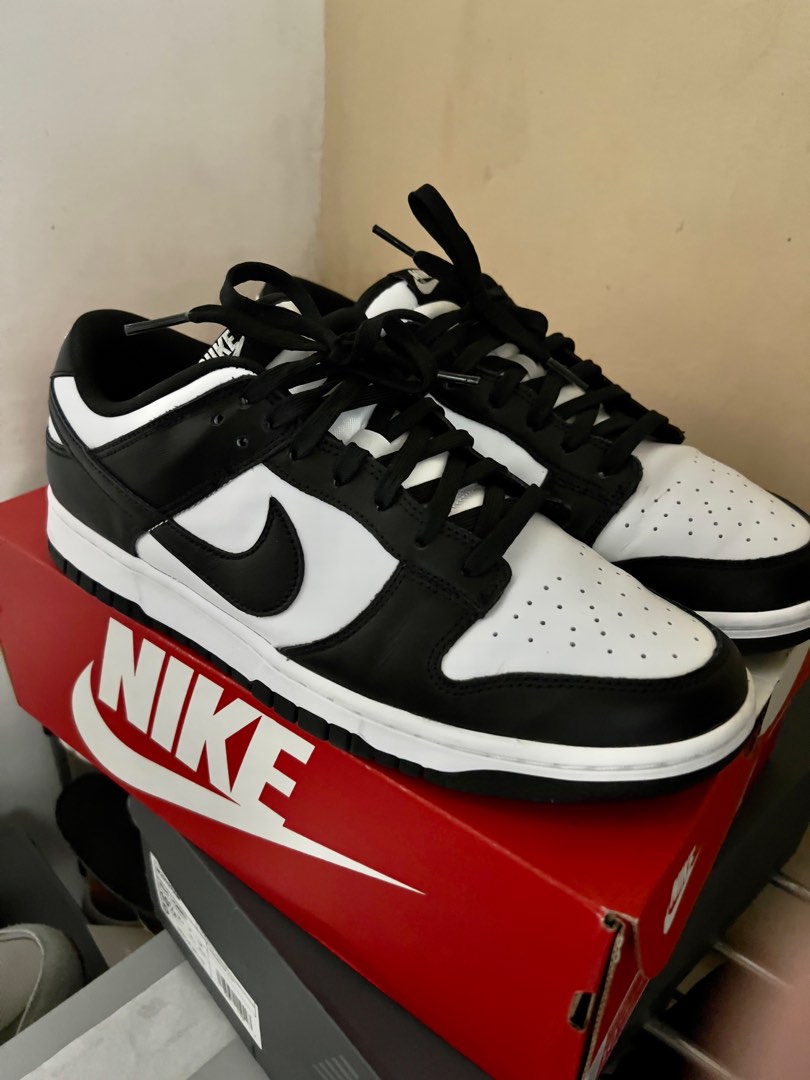 Nike Dunk Low Panda, Men's Fashion, Footwear, Sneakers on Carousell